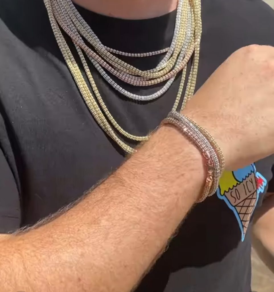 Men's Gold Jewelry Style - How To Style Gold Franco Chains For Men