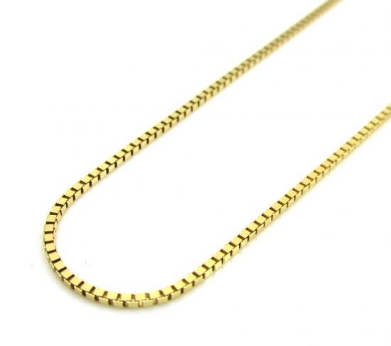 10K Gold Box Link Style Chains and Necklaces for Men and Woman: So Icy ...